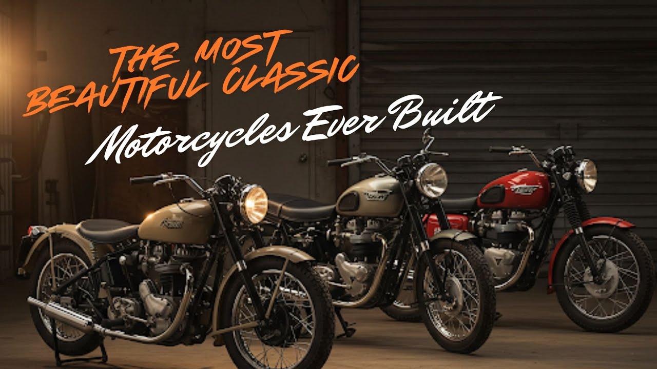 The Most Beautiful Classic Motorcycles Ever Built!. #ClassicMotorcycles ...