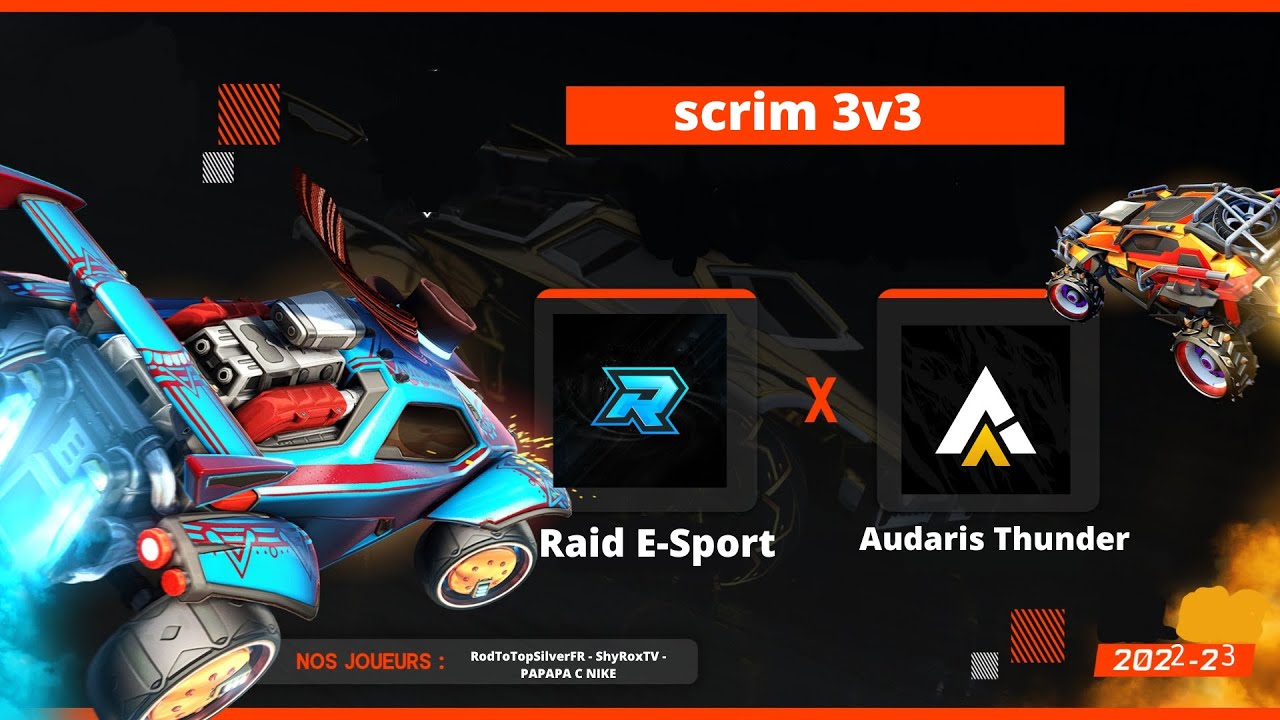 Live Scrim / Raid E-Sport VS Audaris Thunder/ BO7 - YouTube