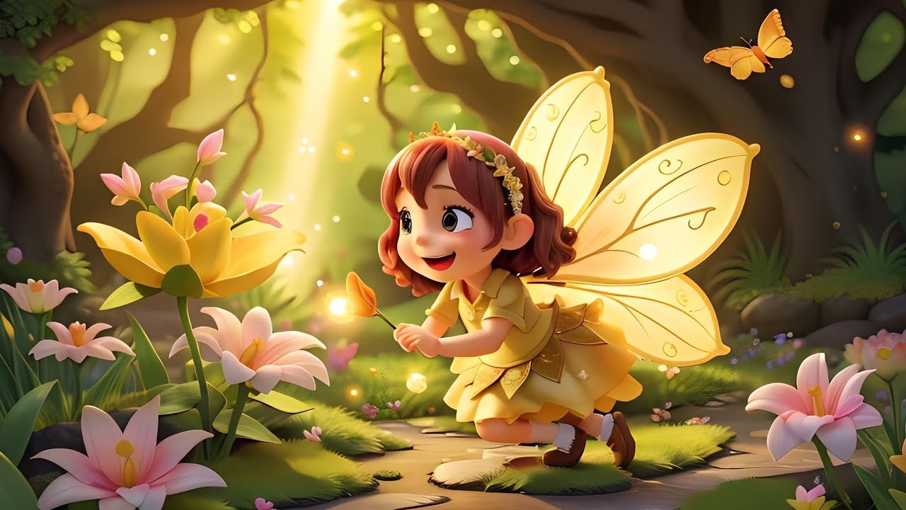 Lily and the Fairies - A Magical Adventure | Children's Story - YouTube