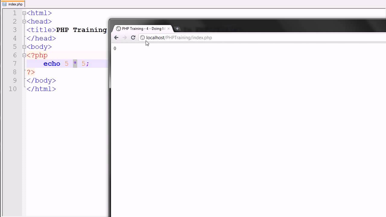 PHP Training - 4 - Doing Math In PHP - YouTube