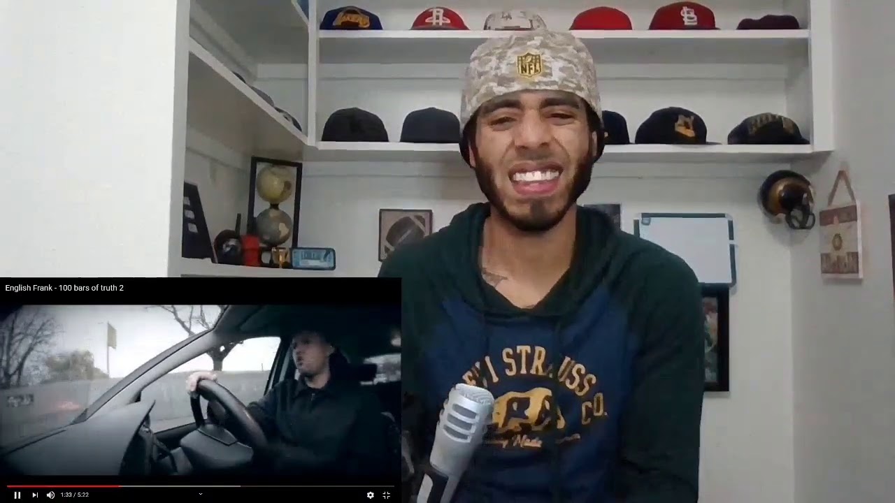 American Reacts to UK Rapper English Frank and his song called 100 Bars ...