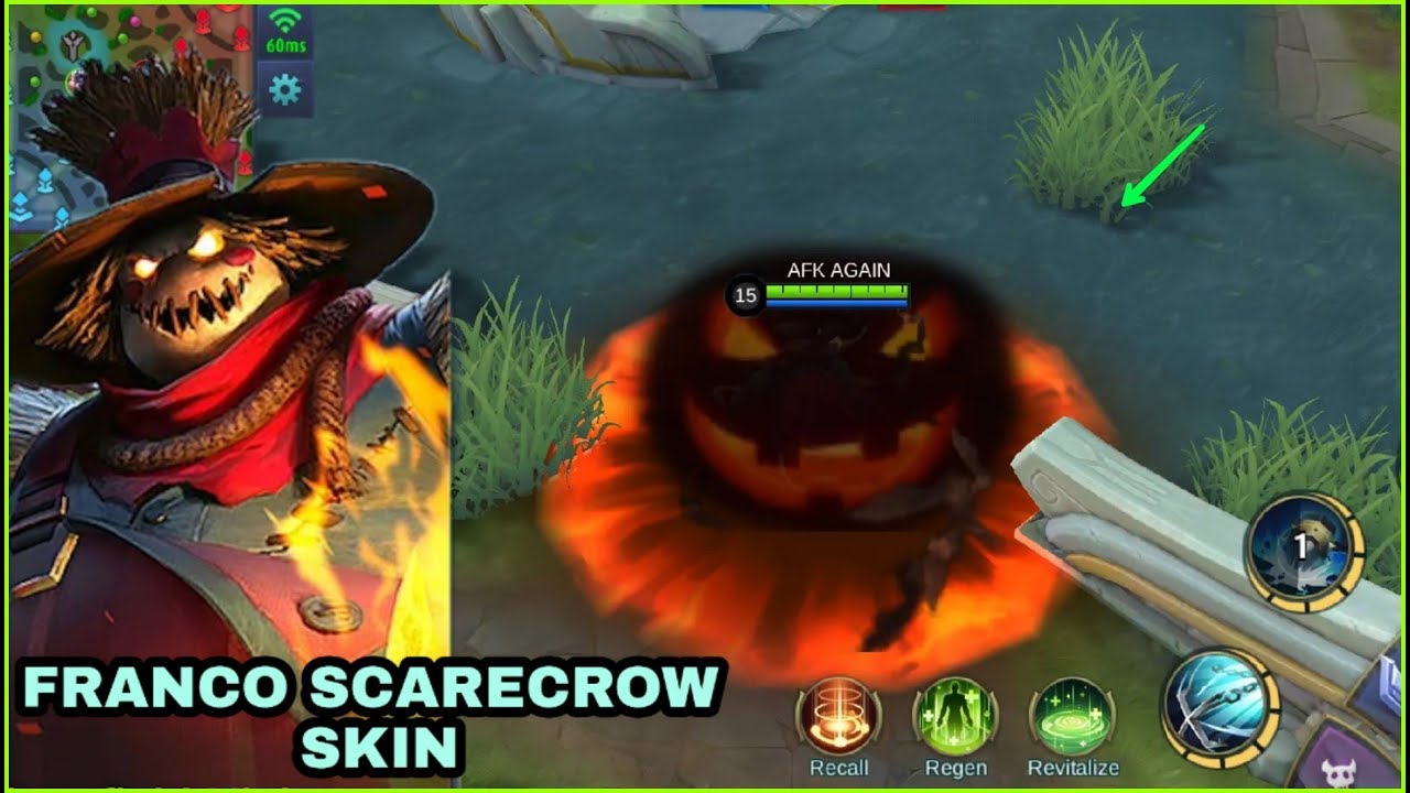 FRANCO WHEATFIELD NIGHTMARE SKIN SKILL EFFECT | MOBILE LEGENDS - YouTube