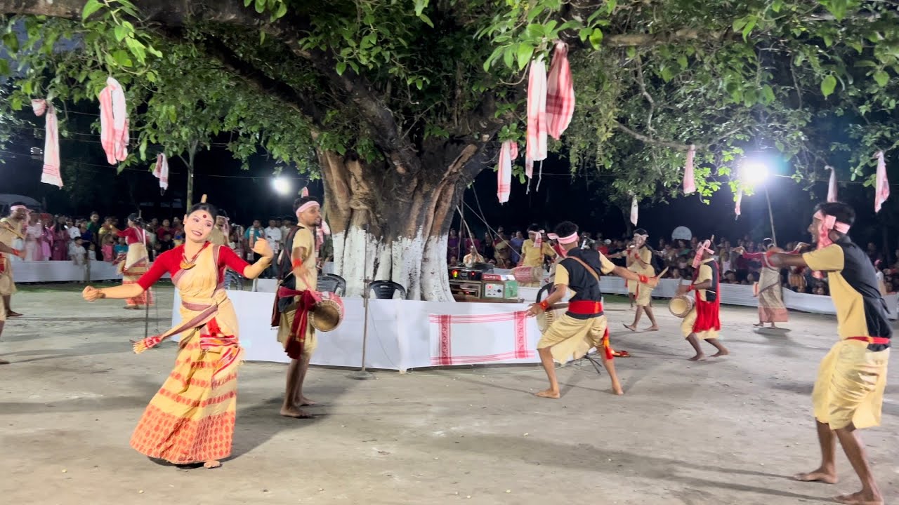 Bihu dance 2024 || NowaparaNo1 || Goalpara bihua dol - YouTube
