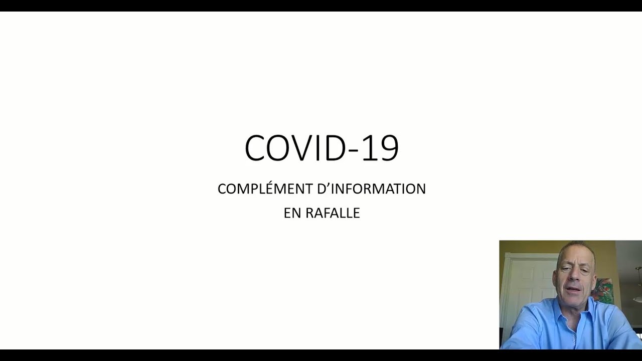 Information complémentaire COVID-19, 2020 06 06 - YouTube