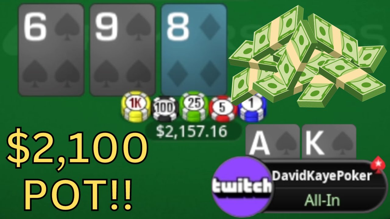 Ace King Drawing For $2,100 | Poker Vlog #578 - YouTube