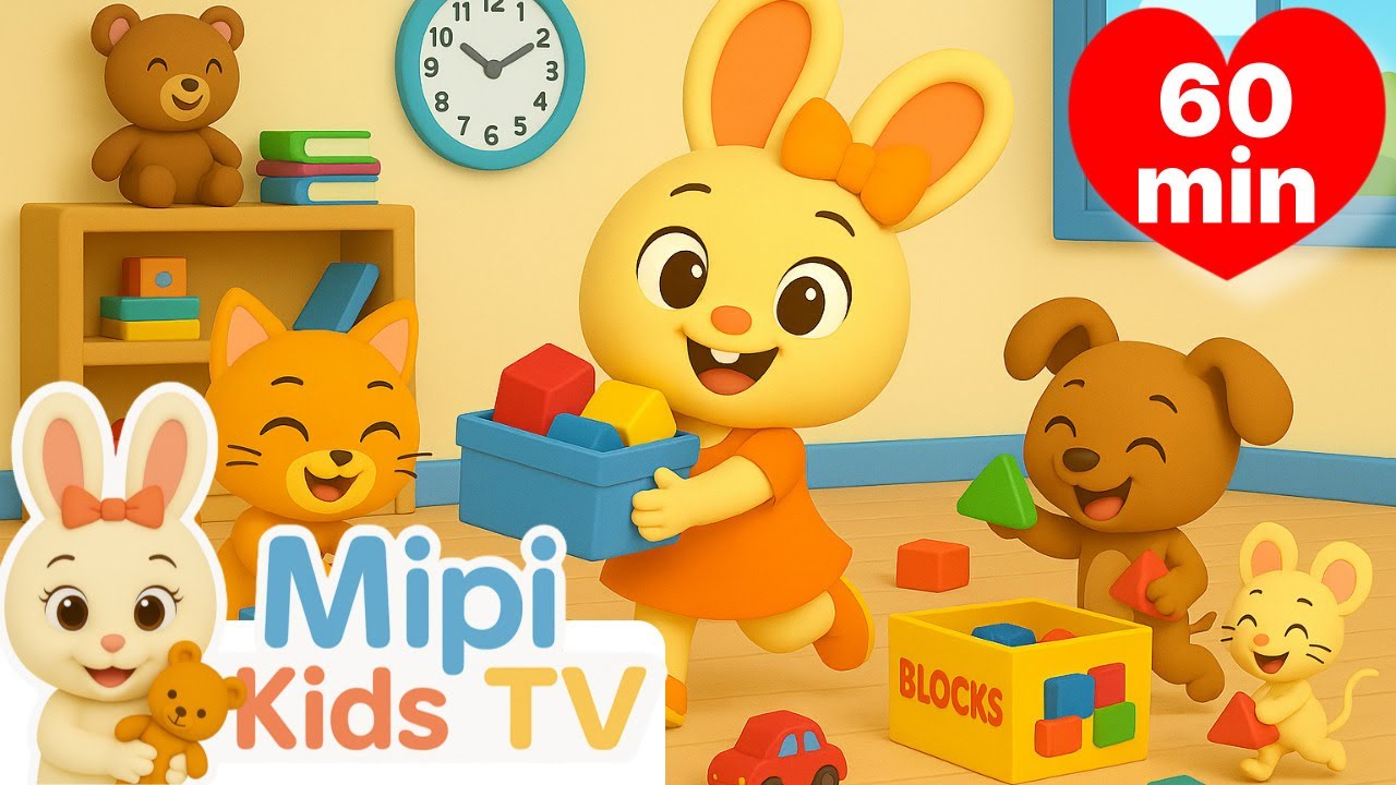 🎵 Clean Up Song for Kids | Fun Tidy Up Song | Sing, Dance & Clean ...