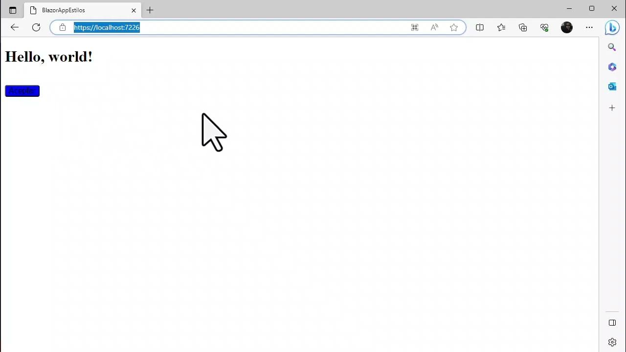 Blazor CSS Estilos - YouTube