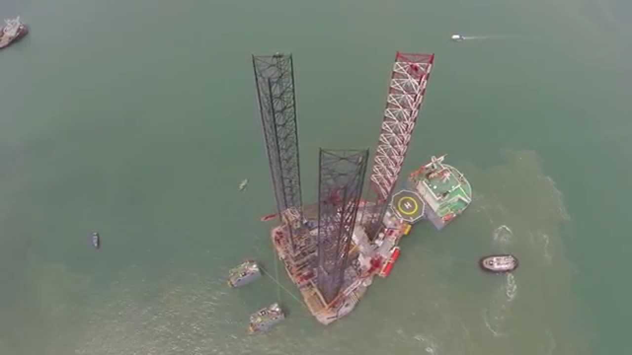 1 ENSCO 121 Load Singapore - YouTube