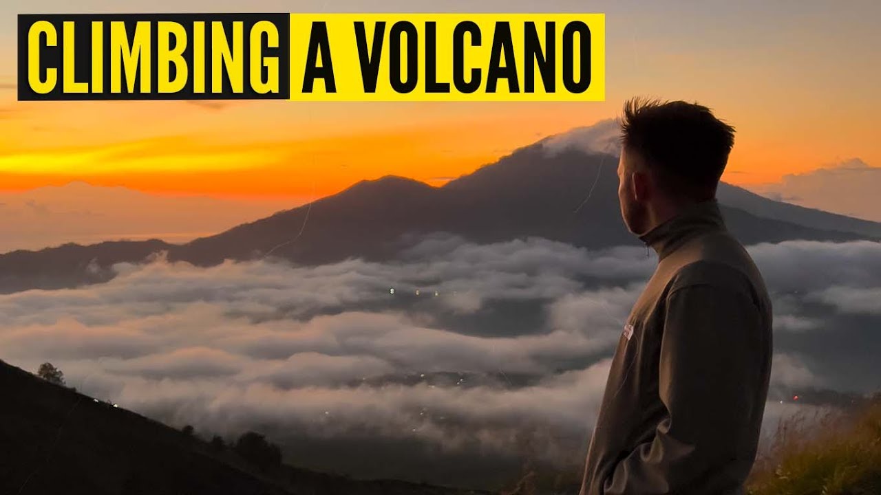 Climbing a Volcano in Bali (Mount Batur) - YouTube