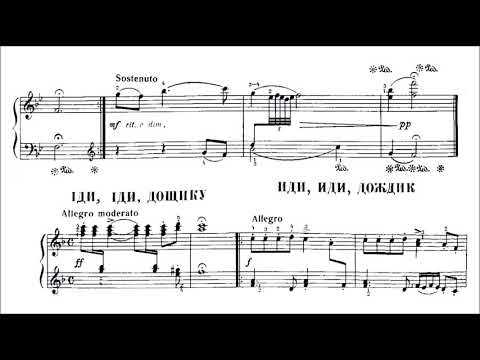 Levko Revutsky - 5 ukrainian folk songs (Transcriptions) - YouTube