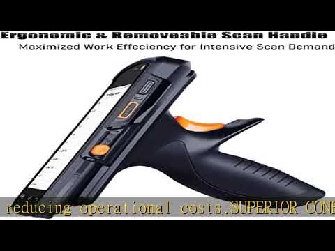 Rugged 4G LTE Android Barcode Scanner Pistol Grip Handheld Mobile ...