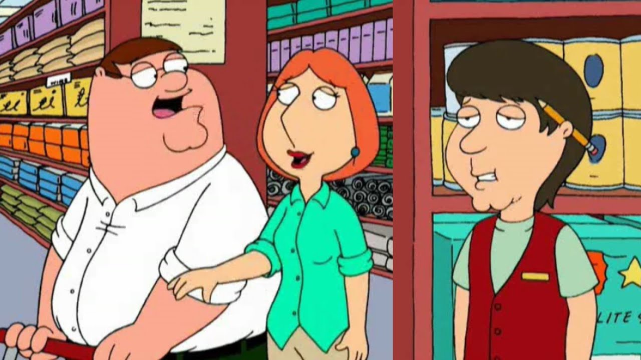 Family Guy Cutaways 2x05 - Land Mines? - YouTube