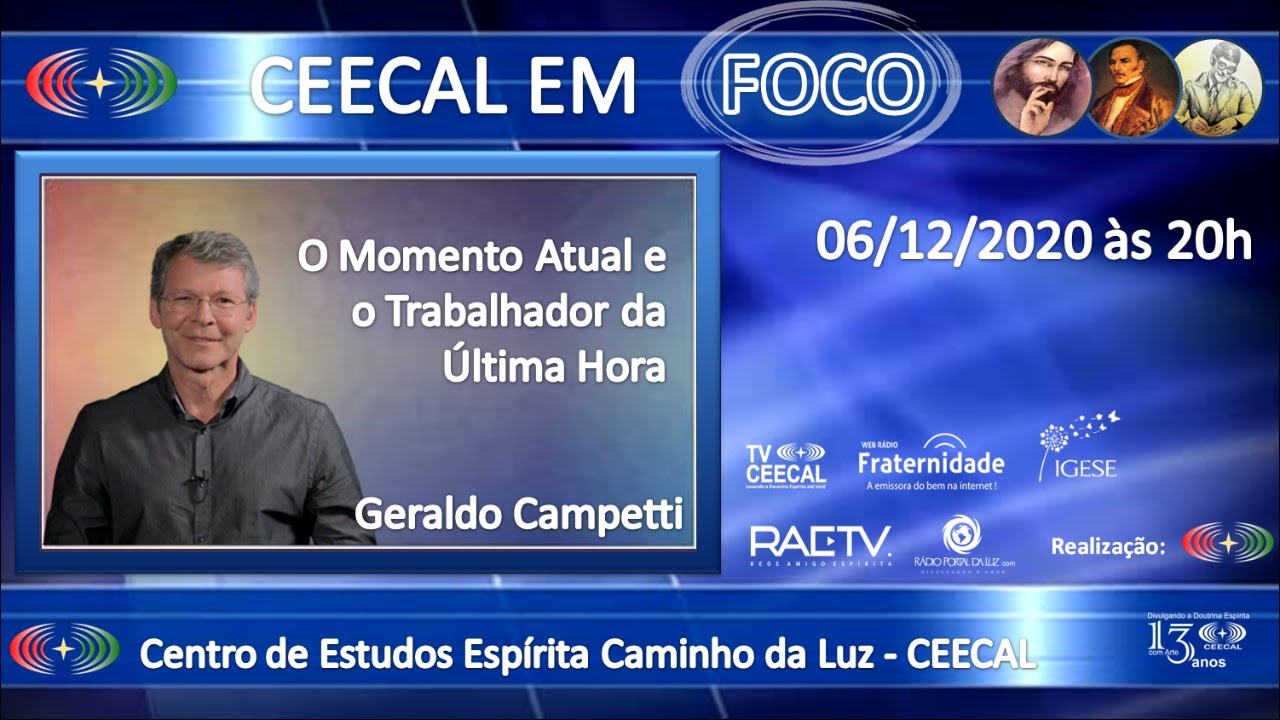 O Momento Atual e o Trabalhador da Última Hora - Geraldo Campetti - YouTube