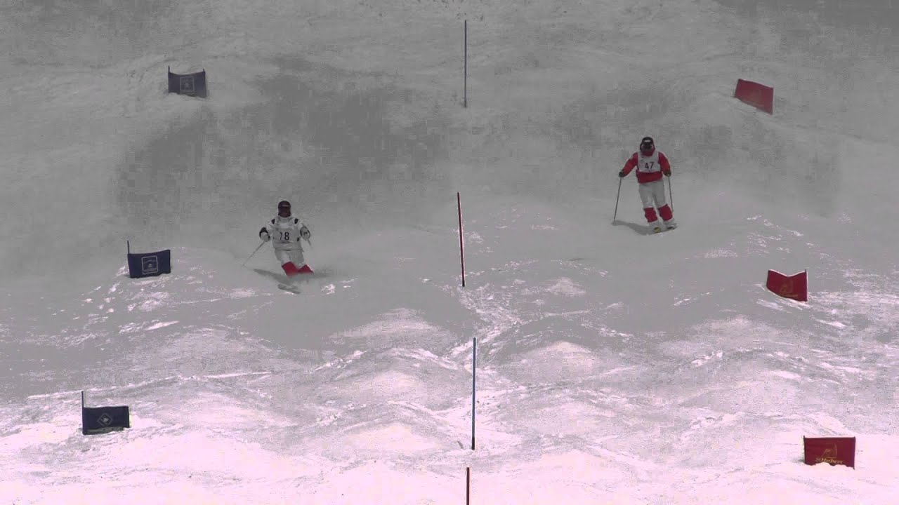022 Brenden Kelly vs Laris Thompson, 2015 FIS NorAM Cup, Val St Come ...