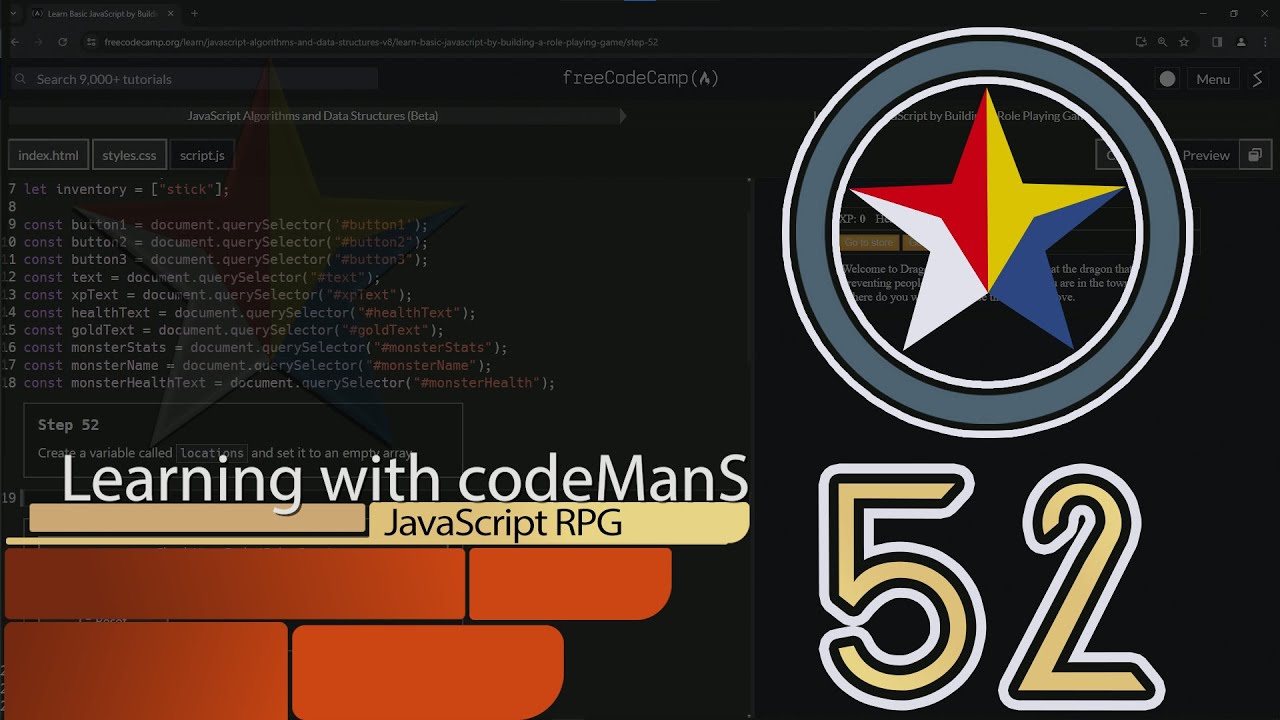 (ARCHIVED) Learn JavaScript by Building a Role Playing Game: Step 52 ...