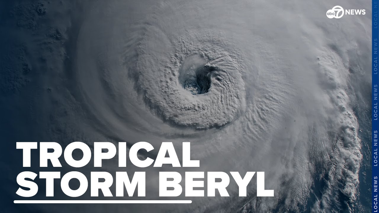 Tropical Storm Beryl sets sights on Arkansas next week - YouTube