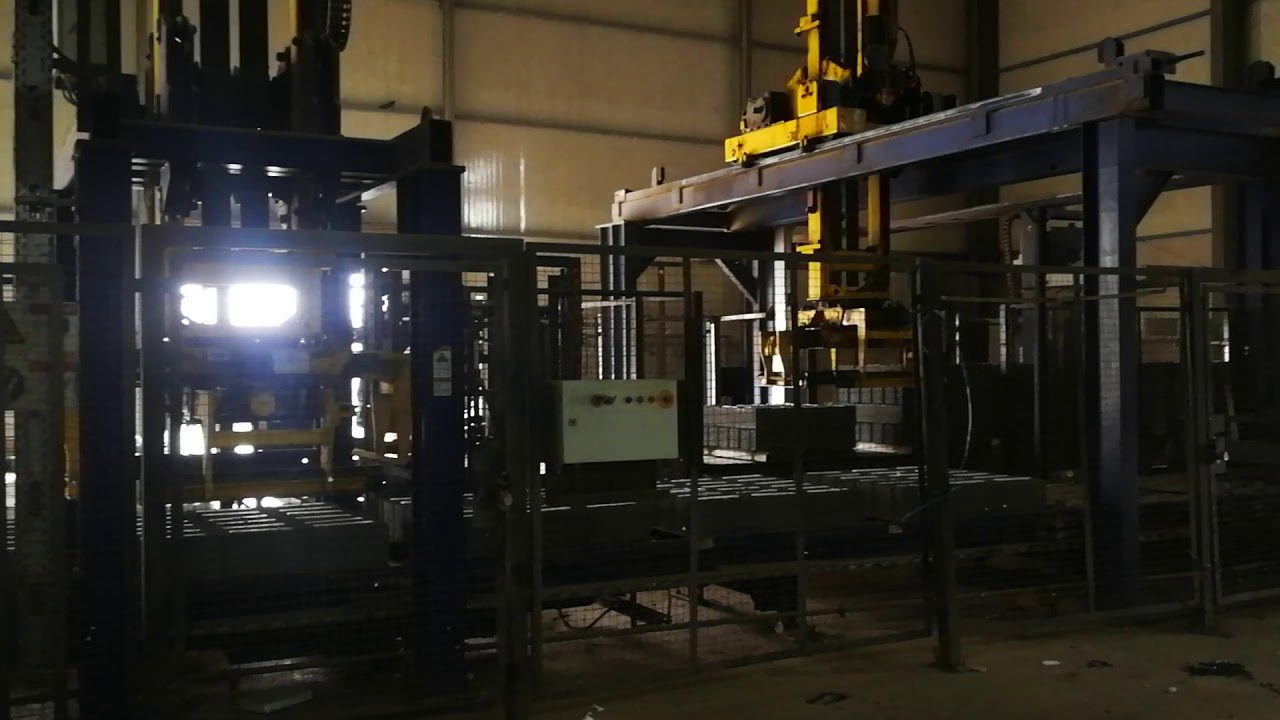 ماسا ماكينه صنع بلوك اسمنتي MASA Block Making Machine - YouTube