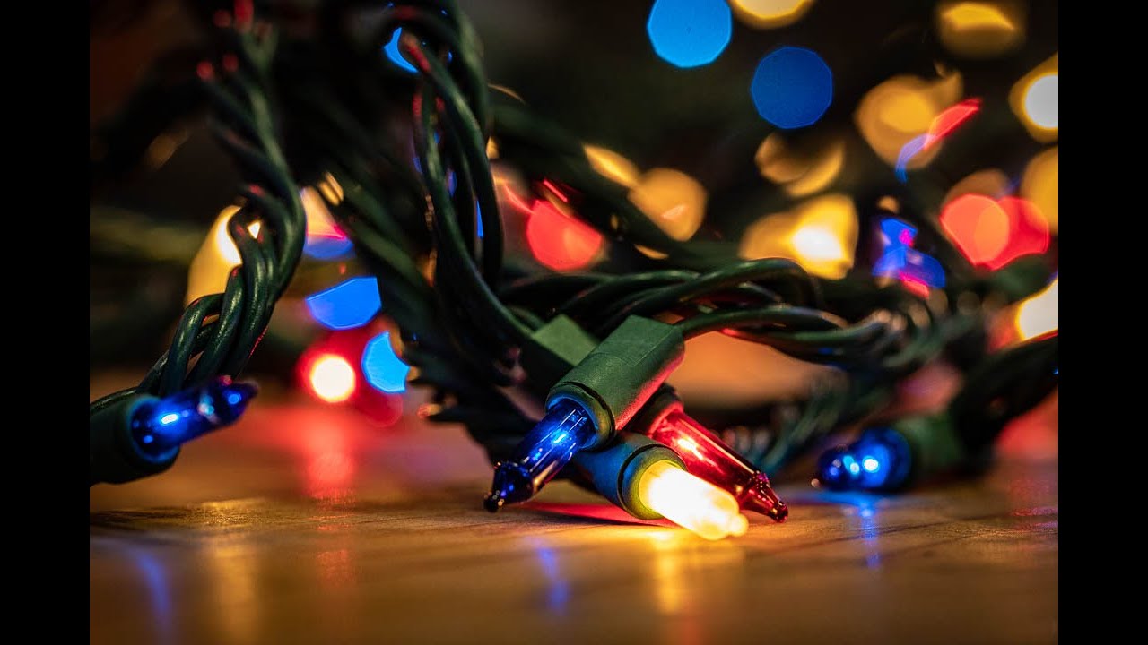 140 Incandescent Chasing Lights - YouTube