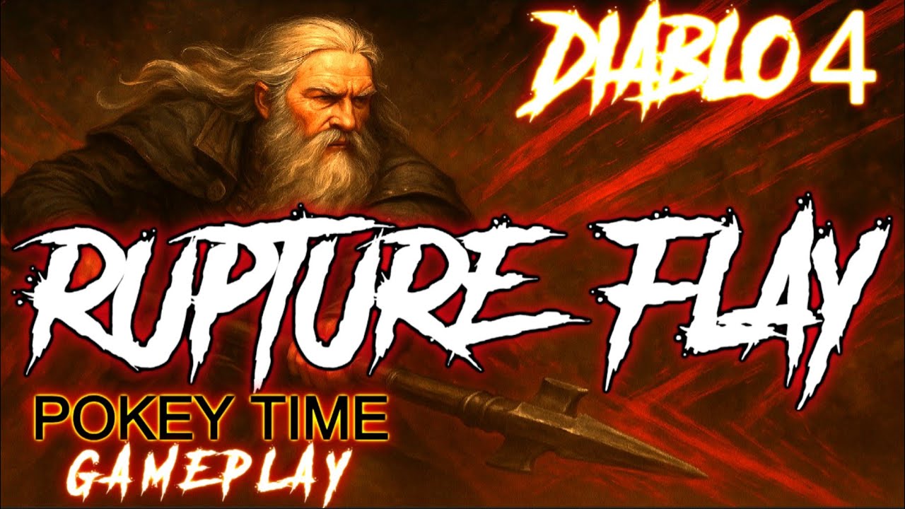New Bleed Beast Build! Rupture + Flay Barbarian in D4 Season [9] Pokey Time! - YouTube