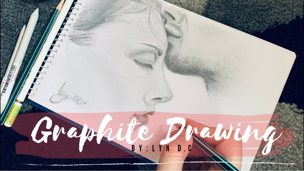 Pencil Drawing of Romantic Couples l A Kiss on Forehead l By:Lyn.DC ...