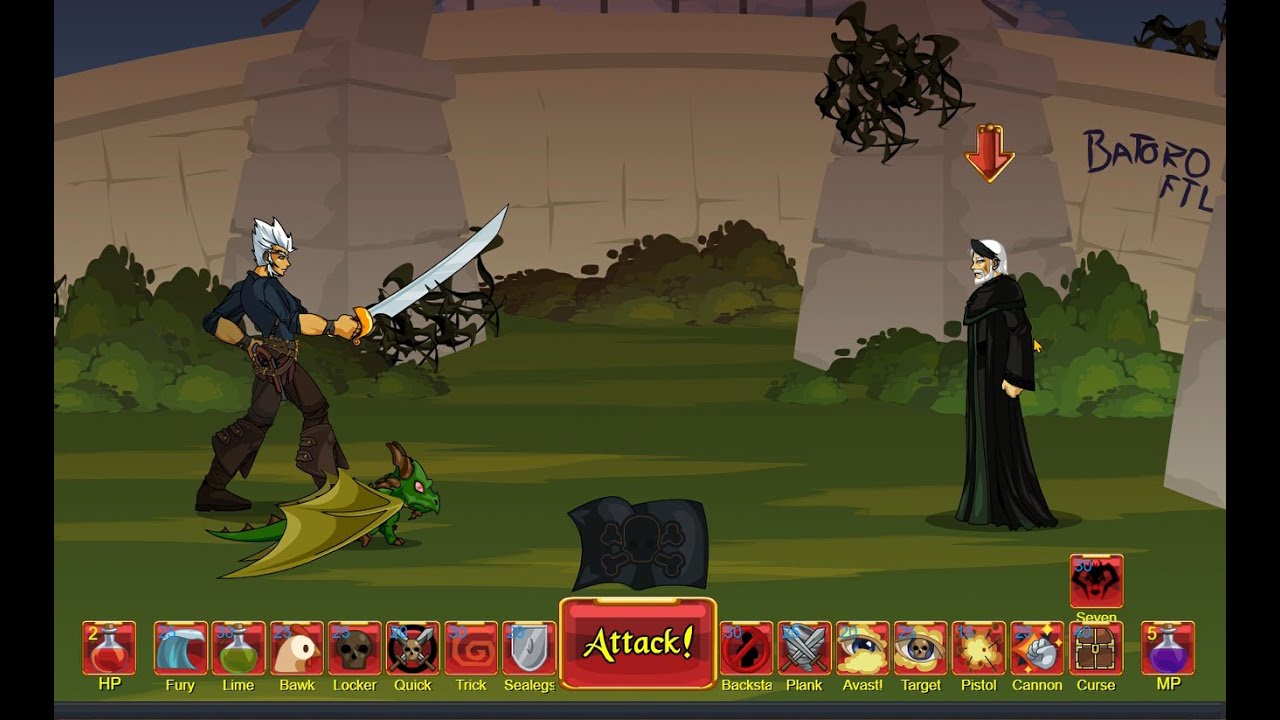 Dragonfable Pirate Versus Supervillain Showdown Youtube