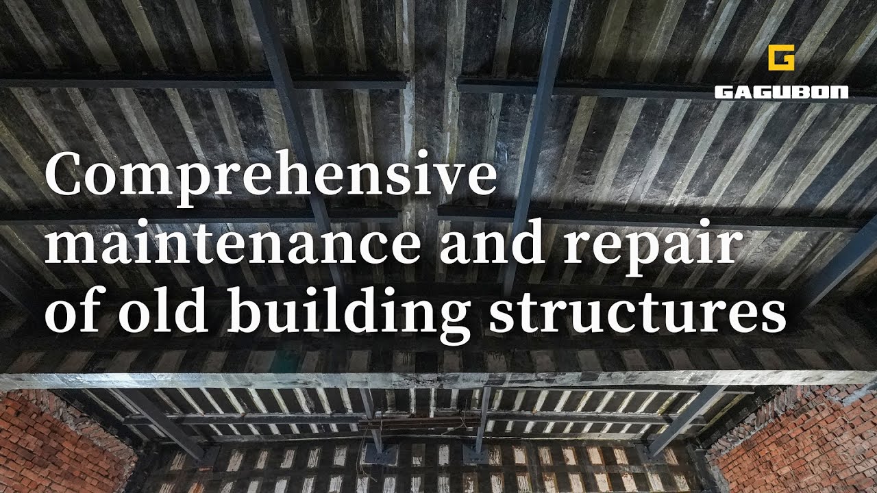 Comprehensive maintenance, repair, and reinforcement of old building ...