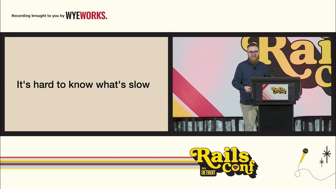 RailsConf 2024 - Day 2 Keynote by John Hawthorn - YouTube
