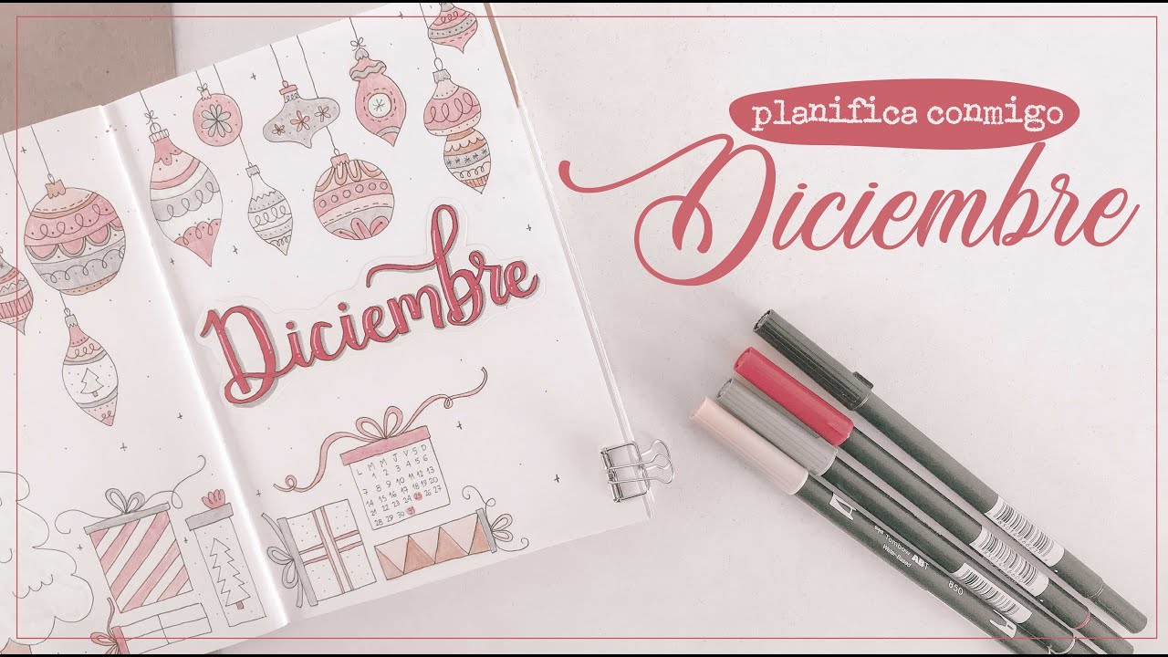 Planifica DICIEMBRE conmigo | BULLET JOURNAL Argentina + Anuncio para ...