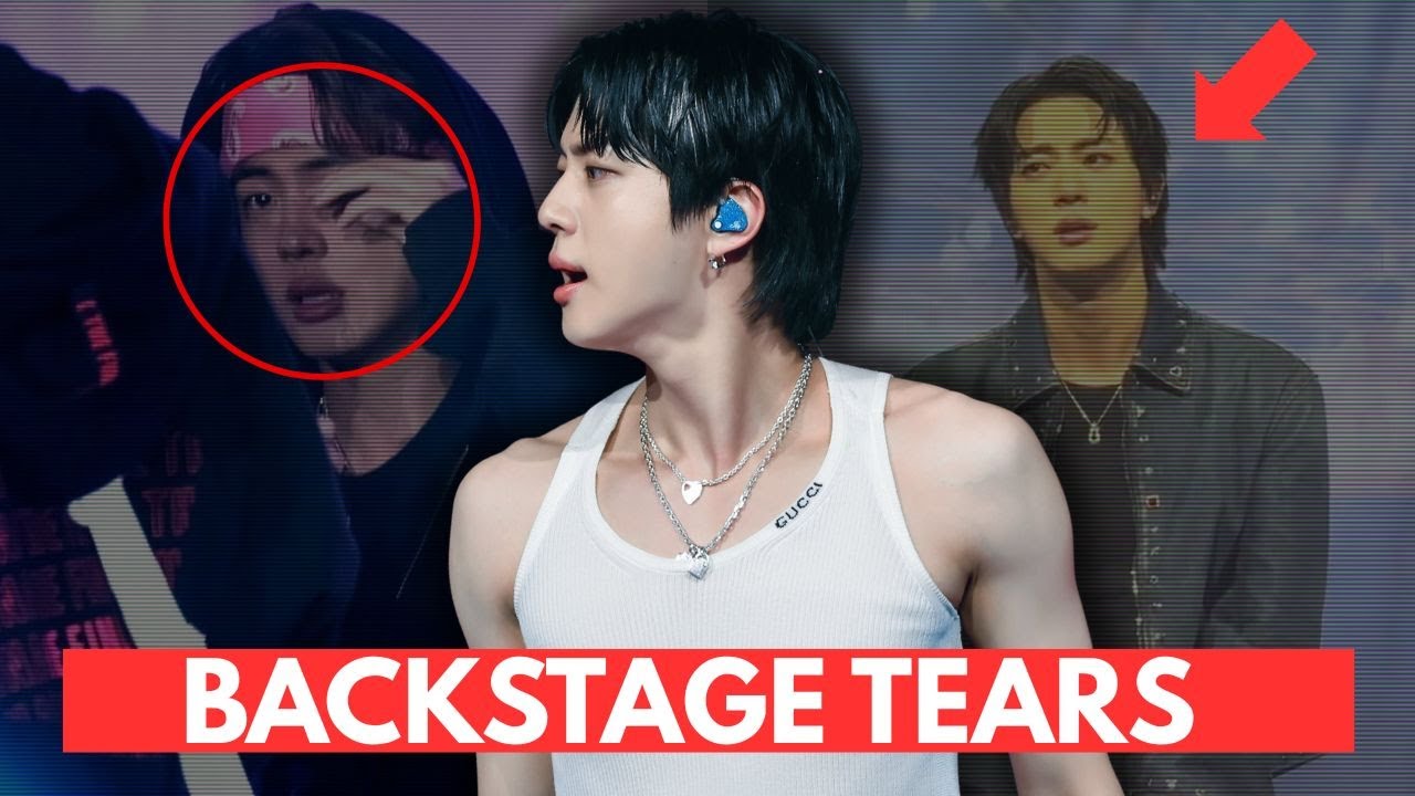 Fans Shocked After Jin BTS Seen Crying Backstage - YouTube