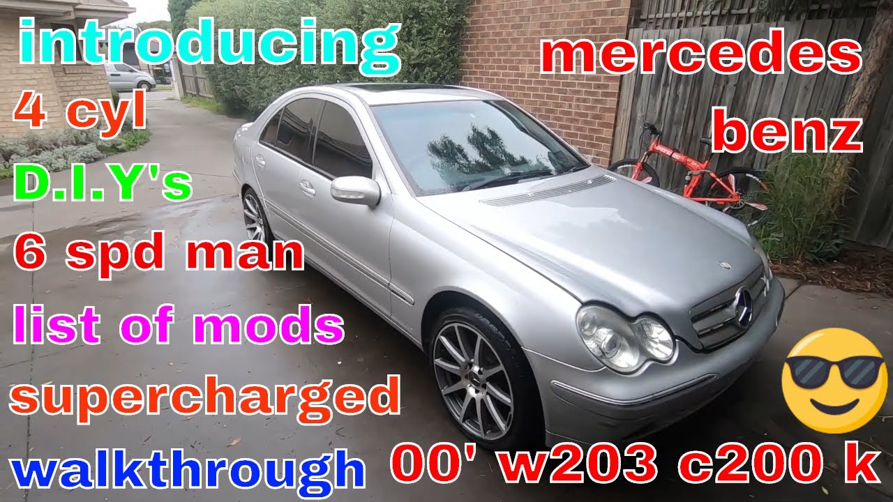 MERCEDES BENZ W203 MODIFICATION AND DIYS LIST - YouTube