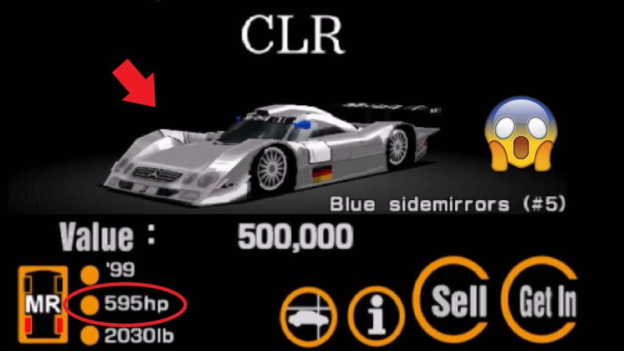 The Mercedes CLR is Perfect for the A-Spec Mod! - YouTube