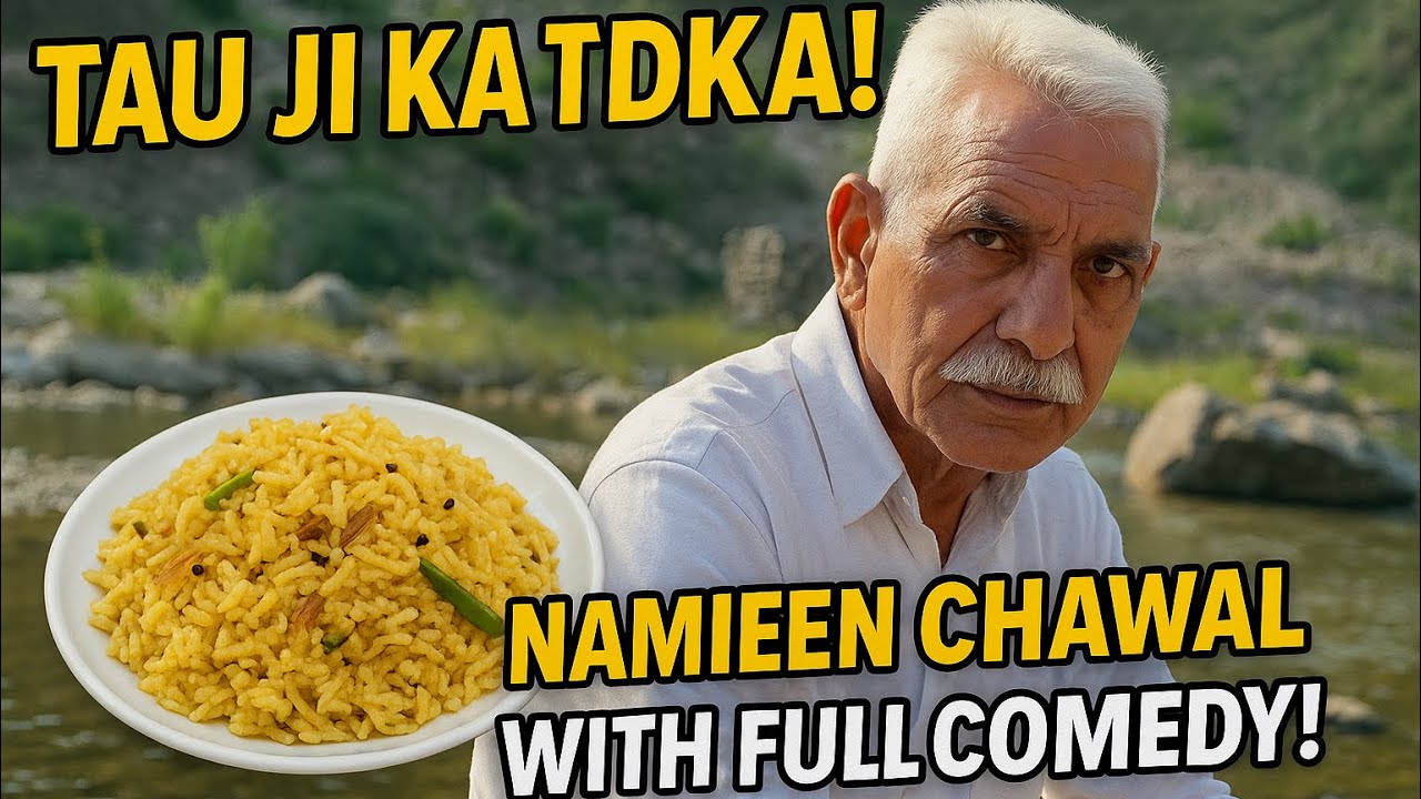 Desi Cooking With Tau Ji – Namkeen Chawal Recipe With Full Comedy ...