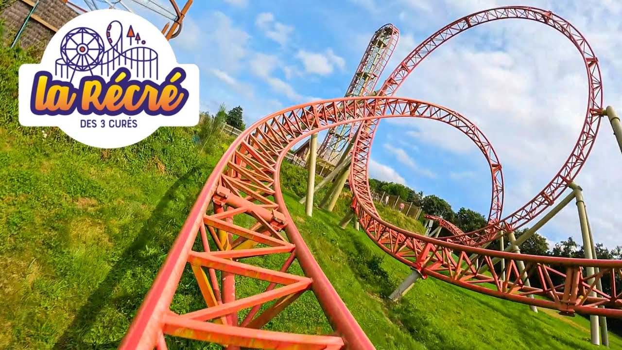 Vertika - 4K On-Ride POV | 🇫🇷 La Récré des 3 Curés - YouTube