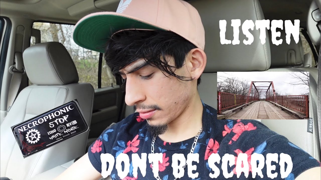 Using A Spirit Box At The Old Alton Bridge 🌉 👻 Goatman’s Bridge - YouTube