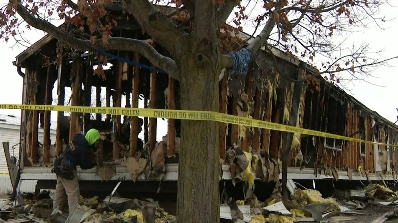 Imlay City mobile home fire: 3 children killed, 4 people critically ...