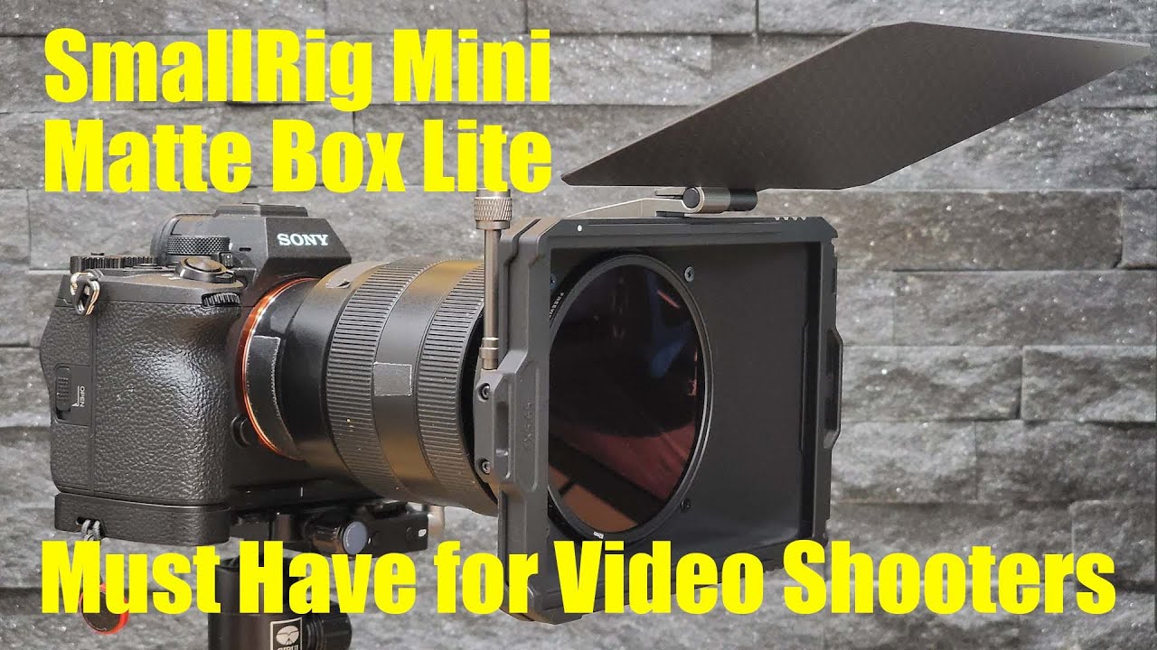 SmallRig Mini Matte Box Lite 3757 Unboxing and Review - YouTube