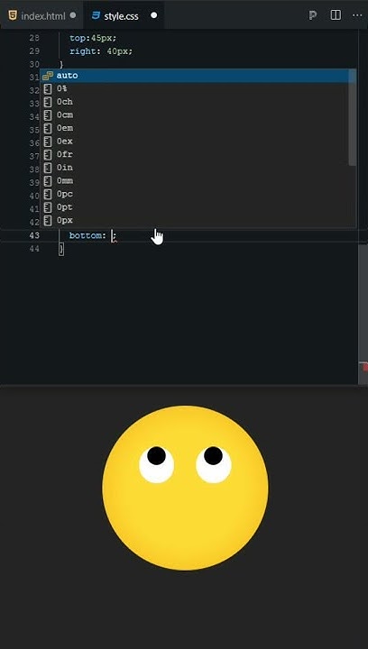 Creating a Grinning Face Emoji 😀😀 using CSS | HTML & CSS | CSS Tricks | Coding🔥 #shorts - YouTube