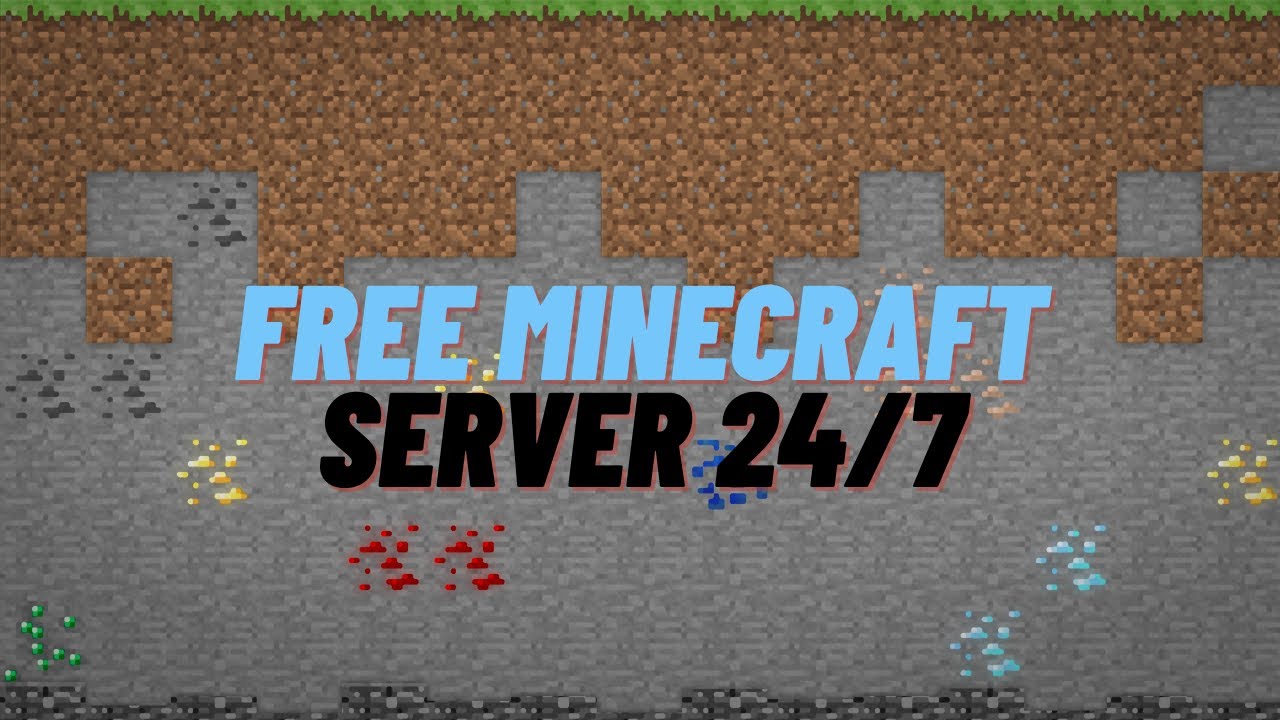 Free minecraft server 24/7! - YouTube