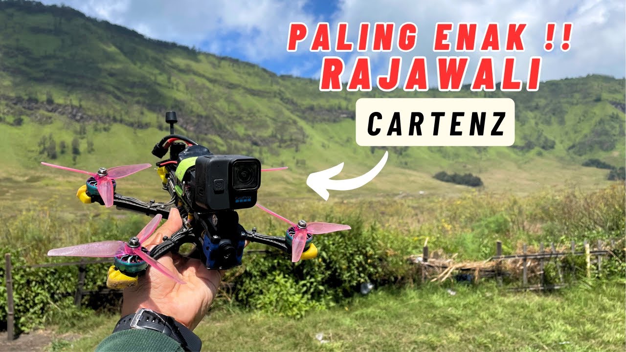 Drone RAKITAN 5 inch terbang di BROMO !!! Emang paling enak sih ini ...