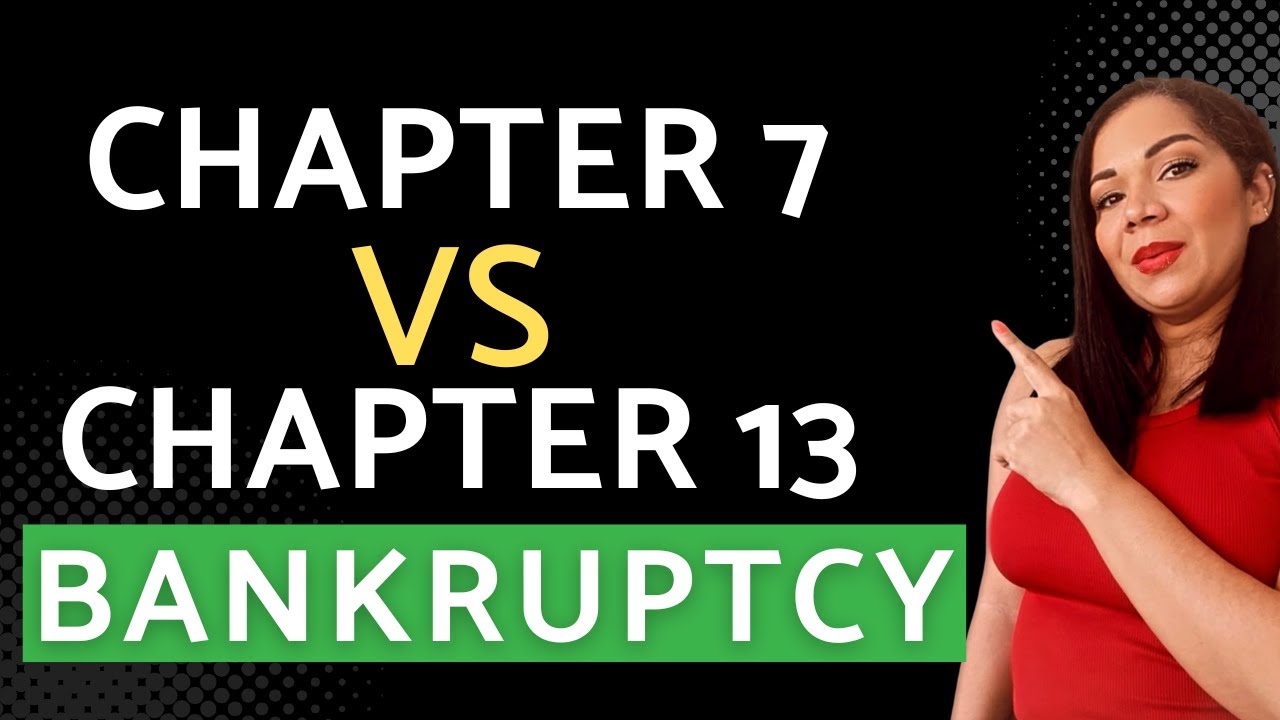 Chapter 7 vs Chapter 13 Bankruptcy Comparison - YouTube
