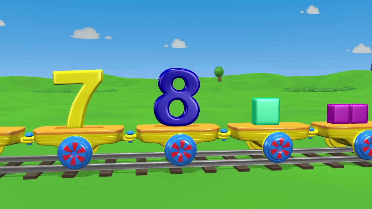 TuTiTu Learning The Numbers Train Song - YouTube