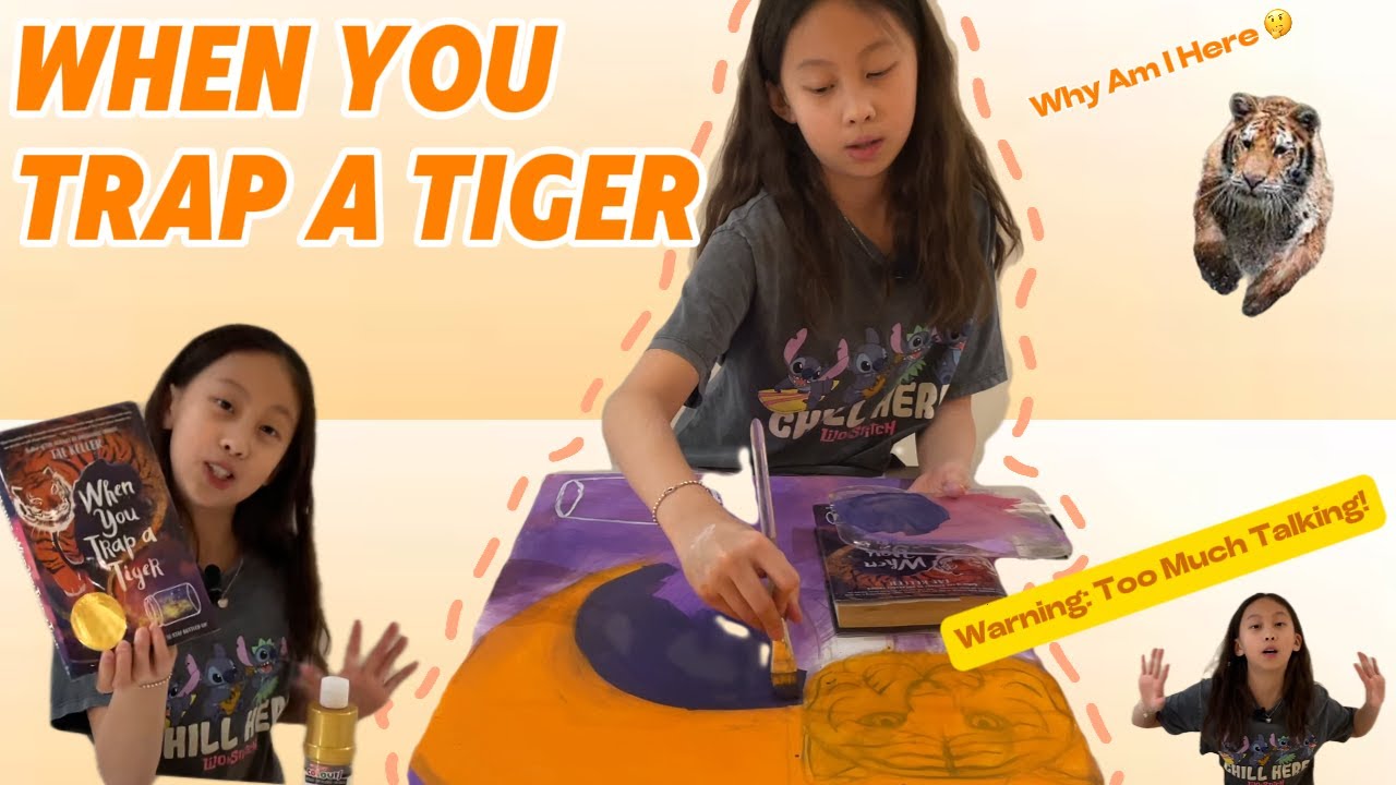 When You Trap a Tiger by Tae Keller | Paint with Me! - YouTube