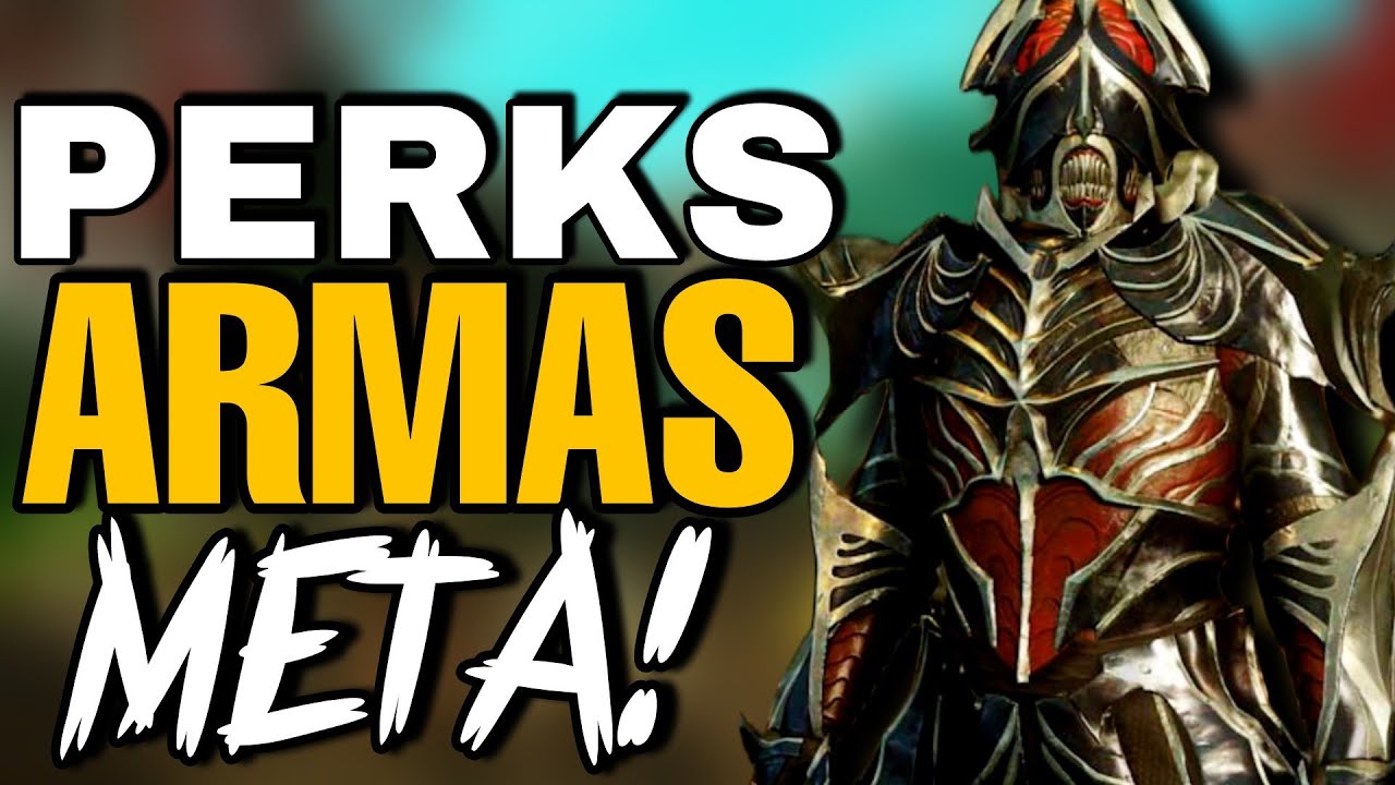 NEW WORLD | MELHORES PERKS PARA CADA ARMA NESSE META! ( INICIANTES ...