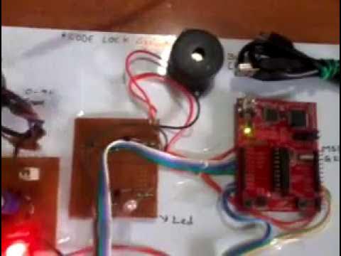 CODE LOCK SECURITY USING MSP430 LANCHPAD - YouTube