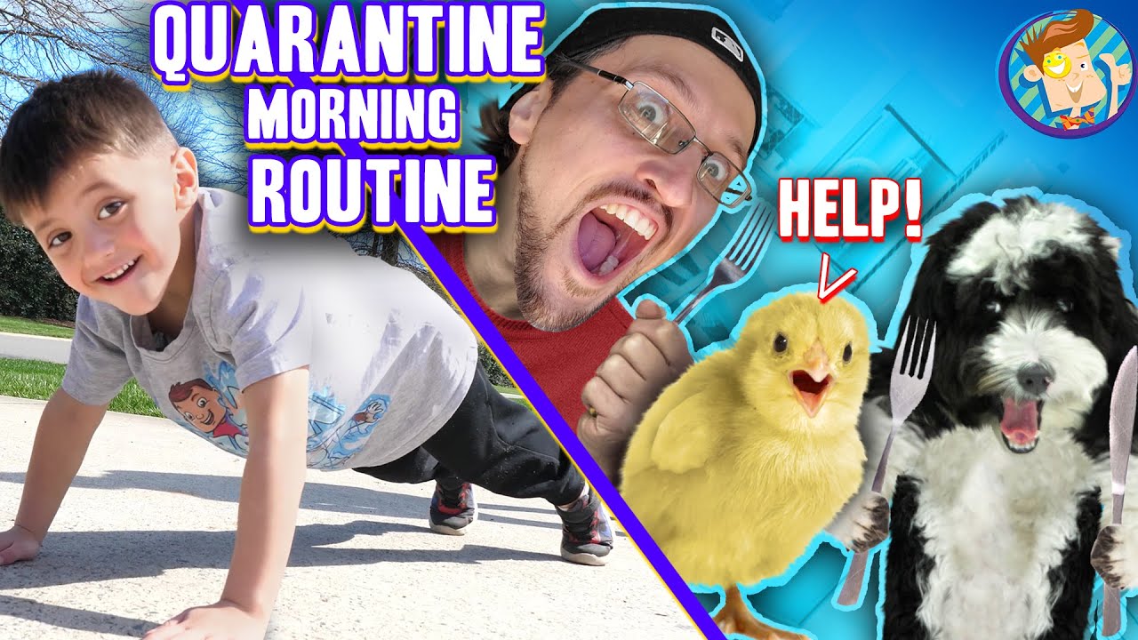 MORNING ROUTINE during CORONA VIRUS Quarantine! (FV Family Fitness ...