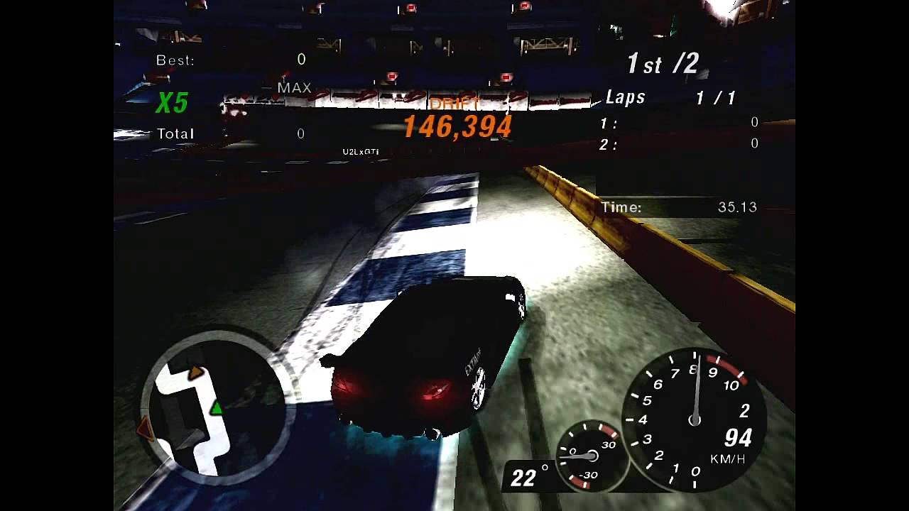 [NFSU2] [Stadium 3] [1lap] [Online] [Single] Hyundai - YouTube