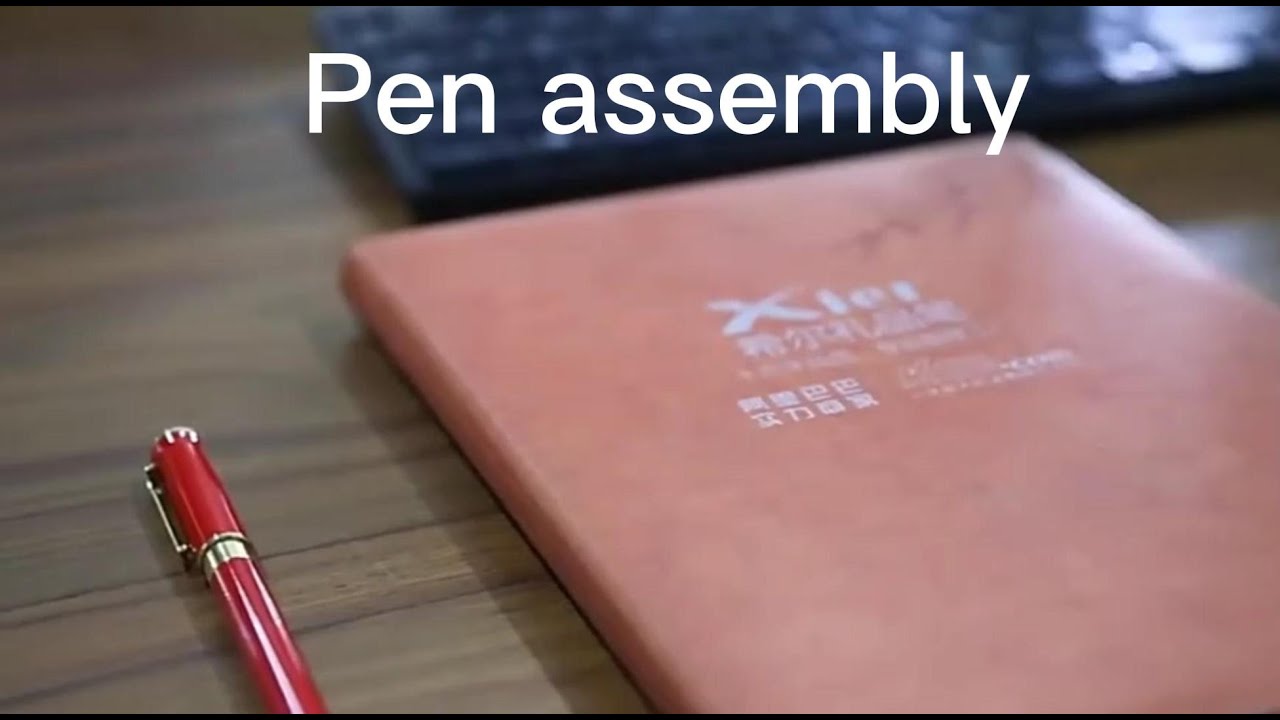 pen assembly - YouTube