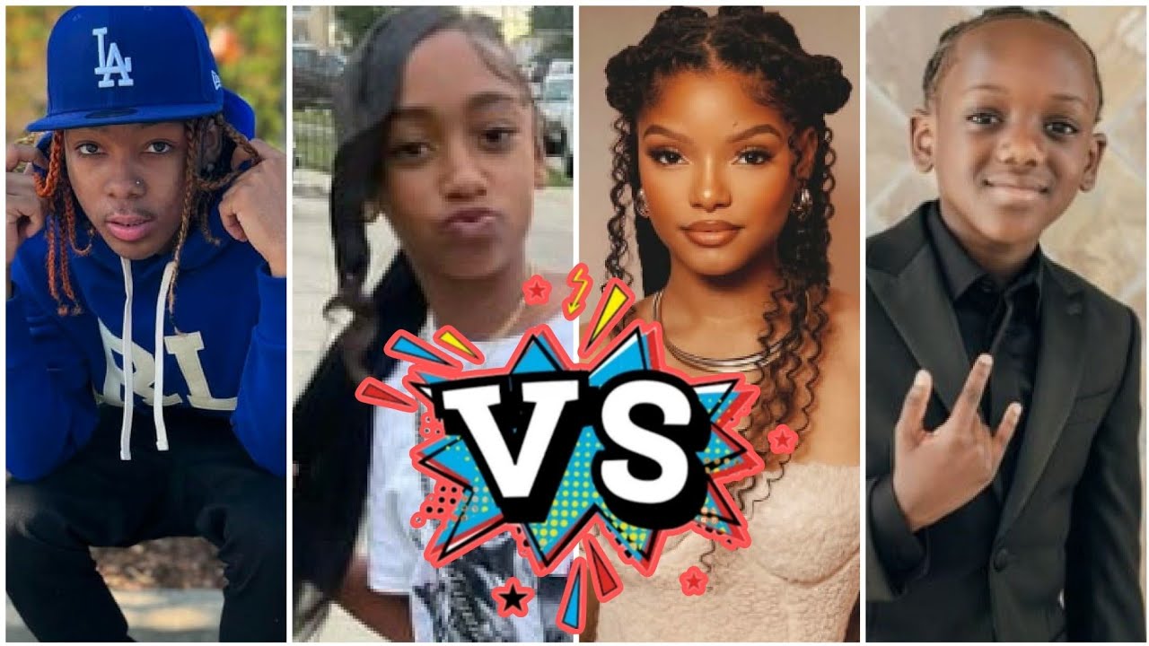 Halle Bailey VS Jayah (OfficialTsquadTV) VS Super Siah (Beam Squad) VS ...