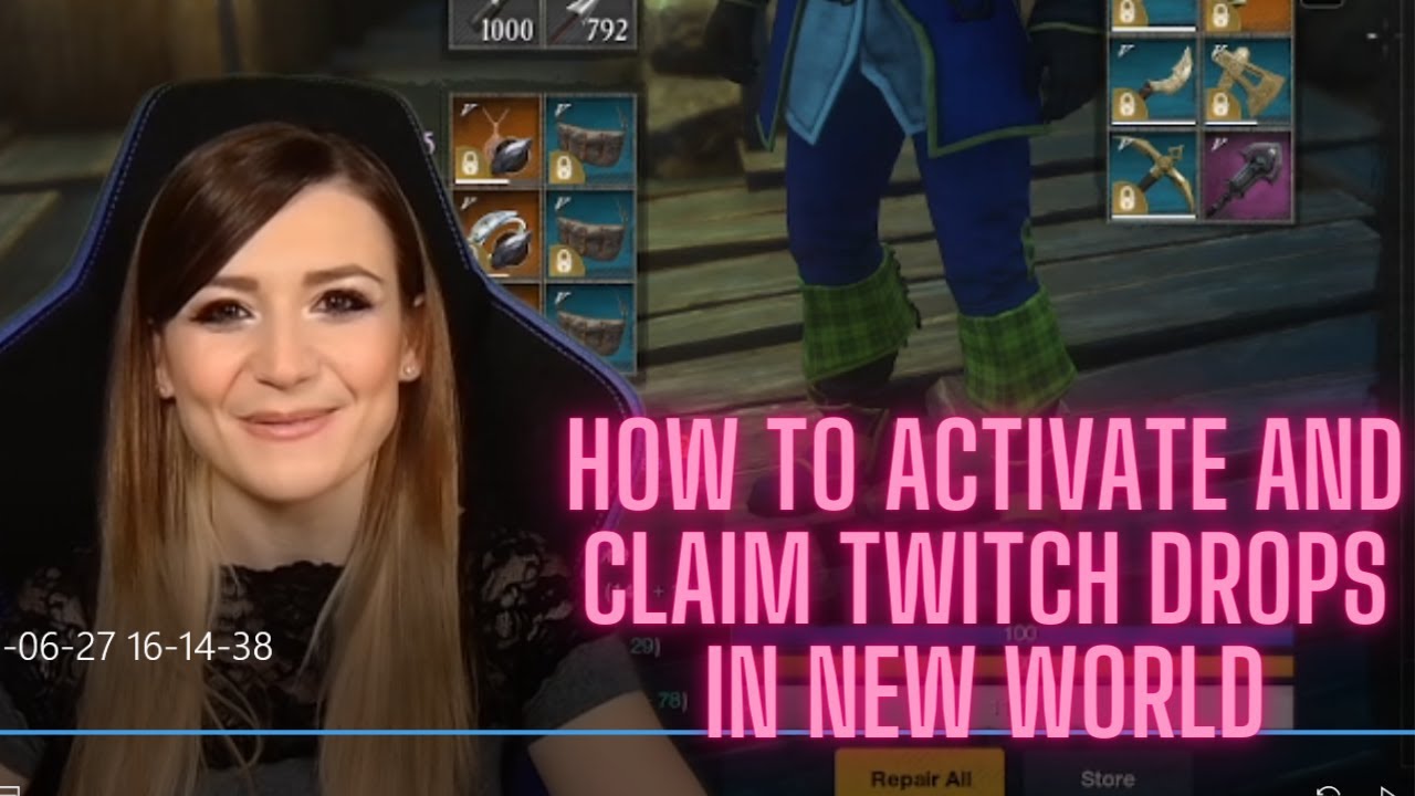 How to activate and claim Twitch Drops for New World - YouTube