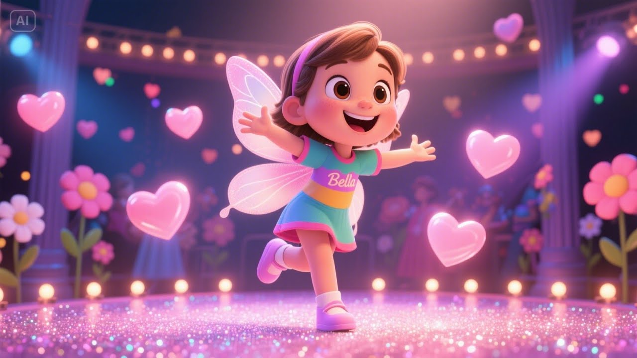 Princess Bella’s Sparkle Dance! + More | Magical Princess Dance Rhyme ...